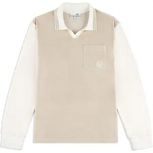 SERGIO TACCHINI Alvar Long Sleeve Polo - Fog