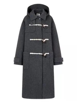 STUDIO TOMBOY Hooded Duffle Coat - Grey