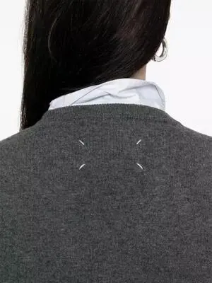 MAISON MARGIELA V-neck Long Sleeve Sweater