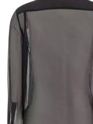 Filippa K Buttoned-up Sheer Shirt