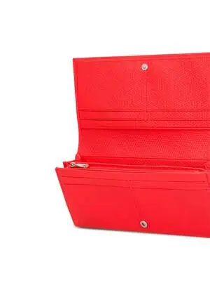 Longchamp Le Roseau Snap-fastening Wallet