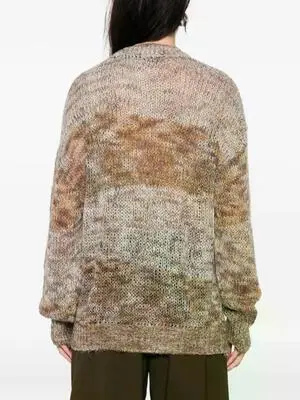 OPEN YY Striped Shimmer Sweater