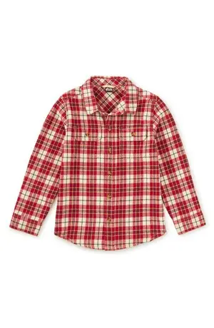 TEA COLLECTION Flannel Button Up Shirt - Korbp203