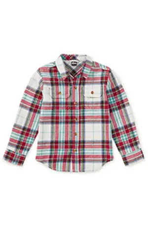 TEA COLLECTION Flannel Button Up Shirt - Korbp301