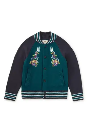 TEA COLLECTION Dragon Bomber Sweater
