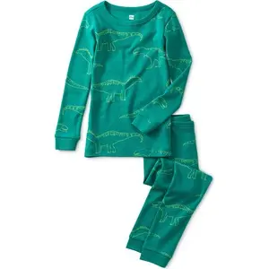 TEA COLLECTION Goodnight Pajama Set - Patagonia Dinos