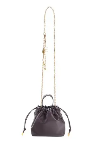 Chloé Mini Icons Leather Shoulder Bag - Perfect Plum