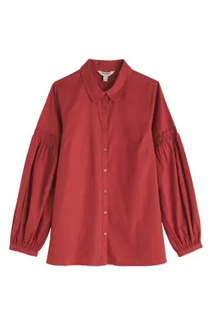 SEASALT CORNWALL Sapling Organic Cotton Button-up Shirt