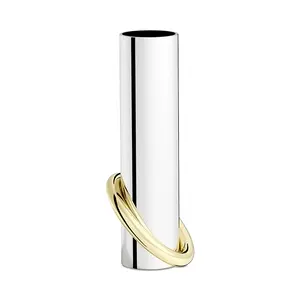 ANNA NEW YORK Ring Bud Vase - Silver/gold