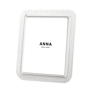 ANNA NEW YORK Striations Picture Frame, 8 X 10 - Silver