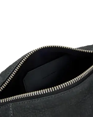 ALLSAINTS Vega Mini Leather Shoulder Bag - Meteorite