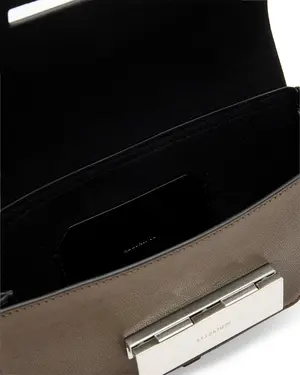ALLSAINTS Etta Leather Satchel Crossbody