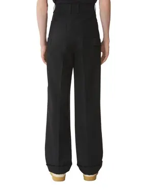 LANVIN Light Wool Chino Pants
