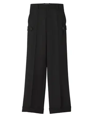 LANVIN Light Wool Chino Pants