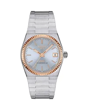 TISSOT 35mm Powermatic 80 Watch - Silver/silver
