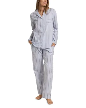 Hanro Shawl Collar Pajama Top