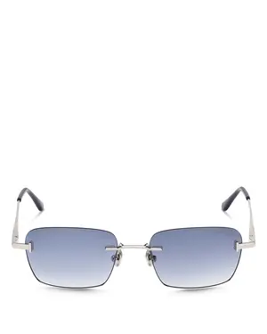 TOM FORD Jake Rectangular Sunglasses 54mm
