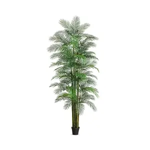 NEARLY NATURAL 12' Uv Resistant Artificial Areca Palm Tree - Green