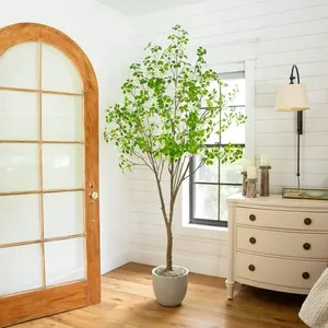 NEARLY NATURAL 7' Artificial Dogwood Tree