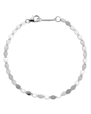 Lana Jewelry 14k Polished Link Chain Bracelet - White Gold