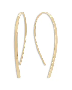 Lana Jewelry 14k Yellow Polished Threader Earrings - Gold