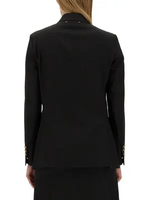 GOLDEN GOOSE Double-breasted Jacket - Black