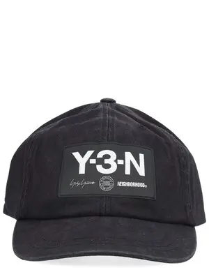 Y - 3 NEIGHBORHOOD Y-3 X Neighborhood Baseball Cap - Black
