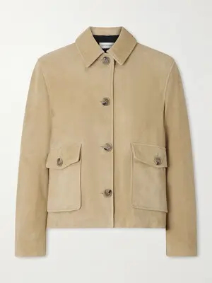 Nour Hammour Louise Suede Jacket