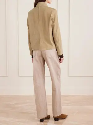 Nour Hammour Louise Suede Jacket