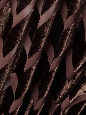 LANVIN Devoré-velvet Maxi Dress