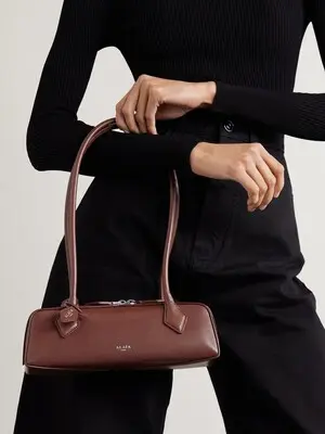 Alaïa Le Teckel Small Leather Shoulder Bag
