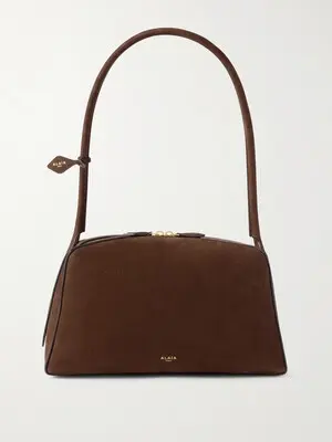 Alaïa Le Bulldog Medium Shoulder Bag - Brown