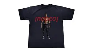 TRAVIS SCOTT Rodeo 10 Years Action Figure Tee Shirt - Black