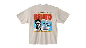 BAD BUNNY Dtmf Salsa T-shirt - Off White