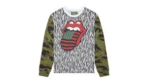 DENIM TEARS X Rolling Stones Long Sleeve Tee Shirt