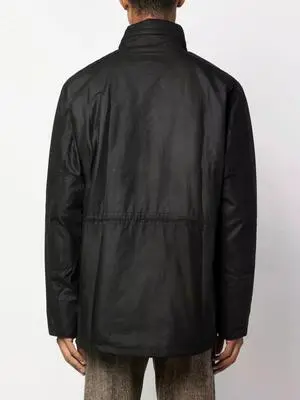 Barbour Sapper Wax-finish Jacket - Black