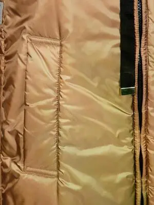 Max Mara Hooded Gilet - Brown