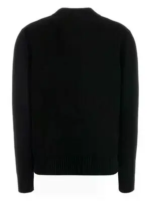 Givenchy Logo-embroidered Sweater - Black