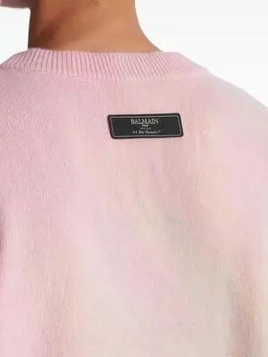 Balmain Crew-neck Cashmere Sweater