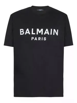 Balmain Logo-print T-shirt - Black