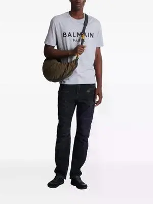 Balmain Printed Cotton T-shirt