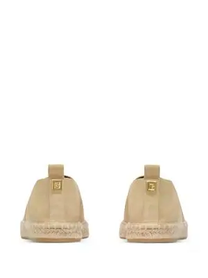 Balmain Suede Logo Espadrilles