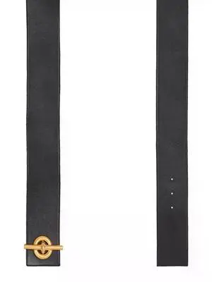 Balmain T-bar Leather Belt