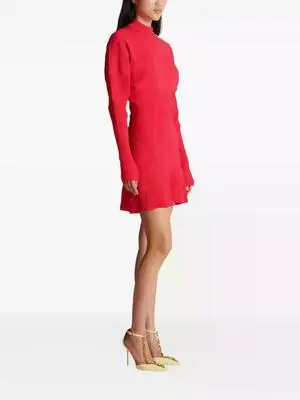 Balmain Short Flared Knit Dress