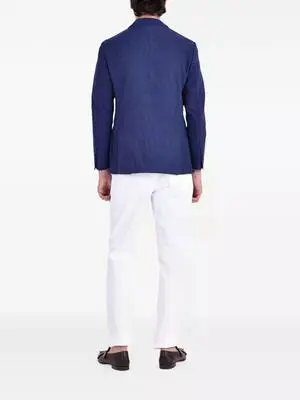 GABRIELE PASINI Textured Single Breasted Blazer
