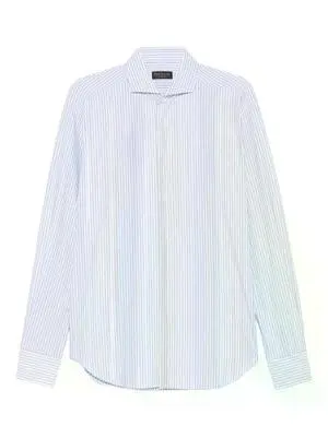 DELL'OGLIO Striped Shirt - Blue