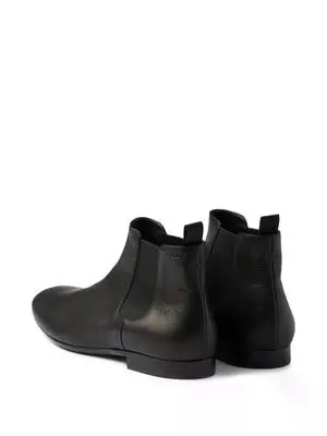 Prada Leather Chelsea Boots