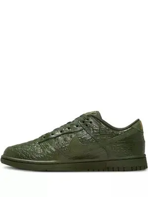 Nike Dunk Low Snakeskin-effect Sneakers