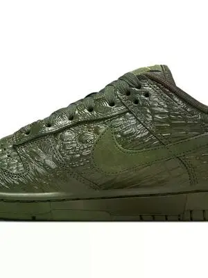Nike Dunk Low Snakeskin-effect Sneakers