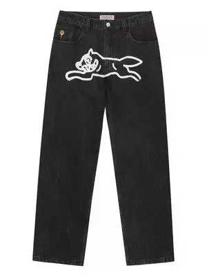 ICECREAM Running Dog Graphic Jeans